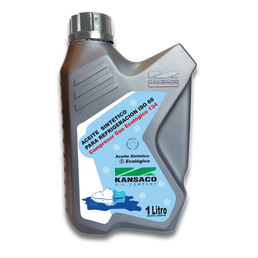 ACEITE LUBRICANTE SINTÉTICO PARA REFRIGERACIÓN ISO 68 GAS ECOLÓGICO 134 ...